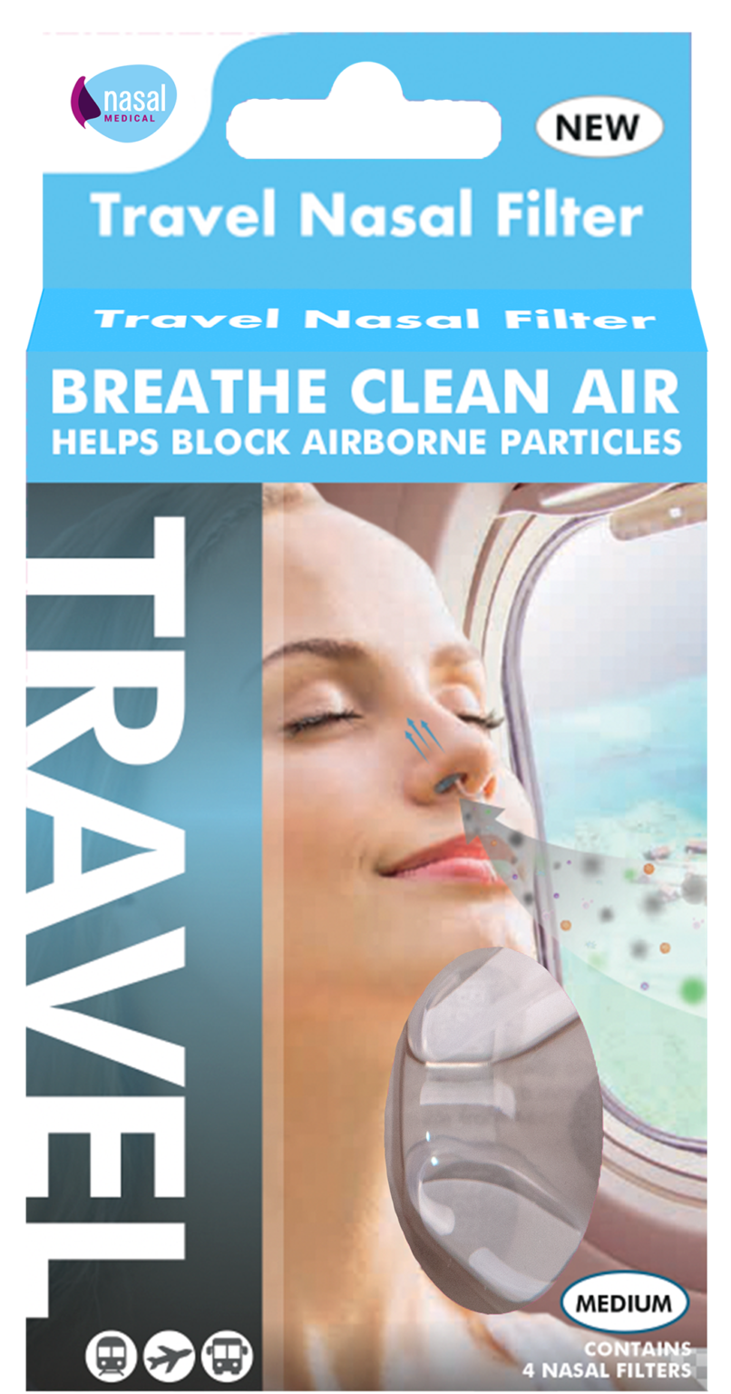 Travel Nasal Filter | Protect yourself from contaminated air